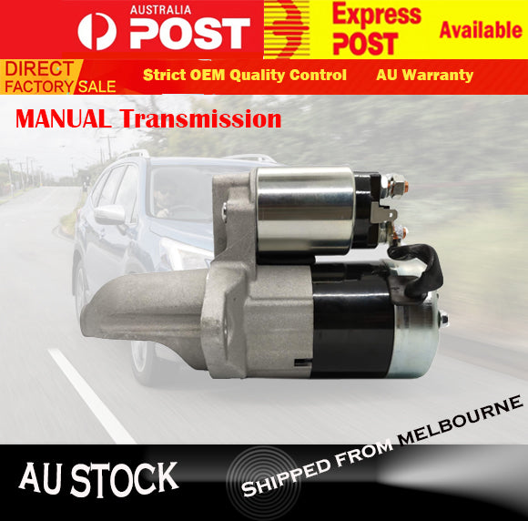 Starter Motor for Subaru Forester Impreza Liberty EJ20 2.0L EJ25 2.5L ...