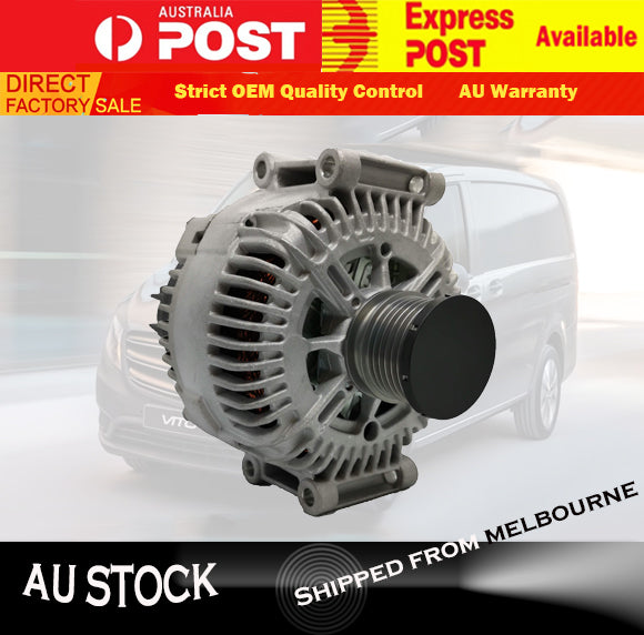 New Alternator fit Mercedes Benz Sprinter Vito OM642 OM646 Diesel Engi ...