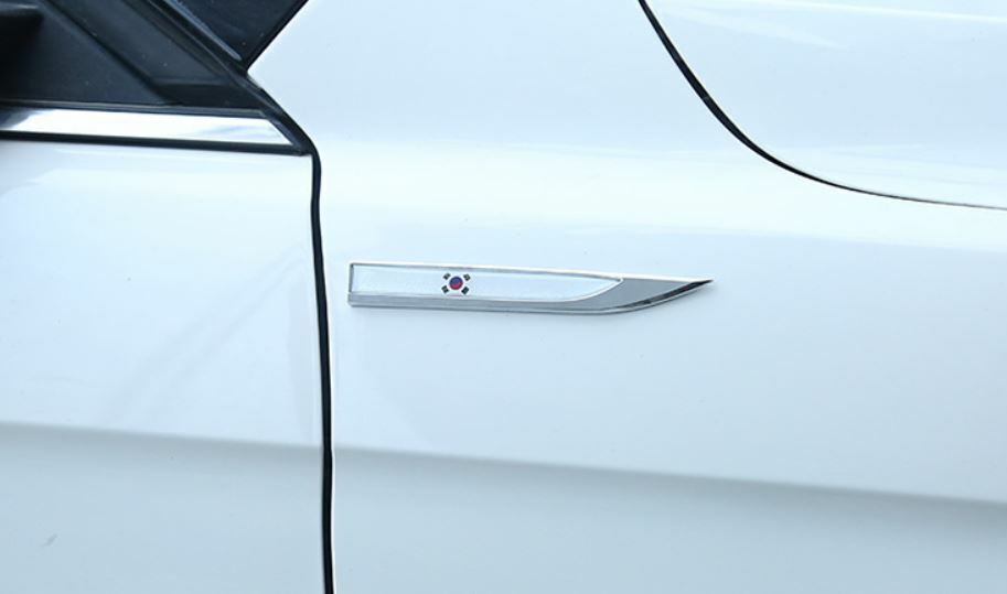 Australian Flag Car Fender Alloy Emblem Blade Badge Decals Sticker 1 P ...